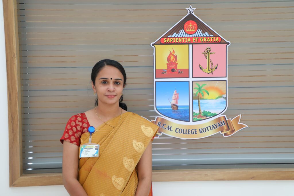 Minu Alex Faculty profile English – B.C.M. College Kottayam