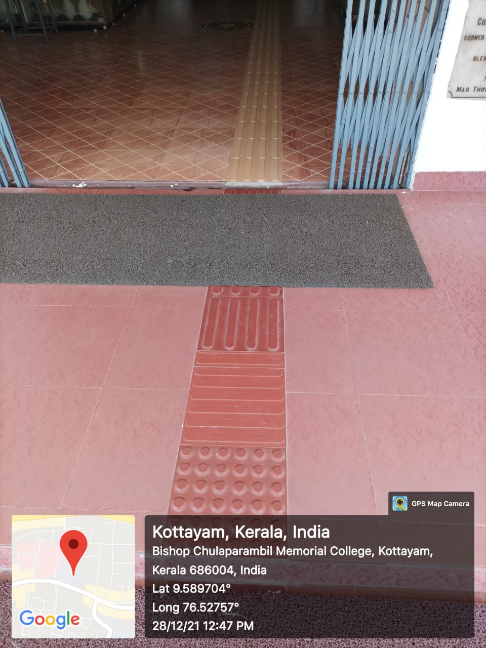 Disabled Friendly Environment in Campus – B.C.M. College Kottayam