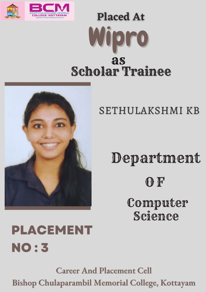 PLACEMENTS – B.C.M. College Kottayam