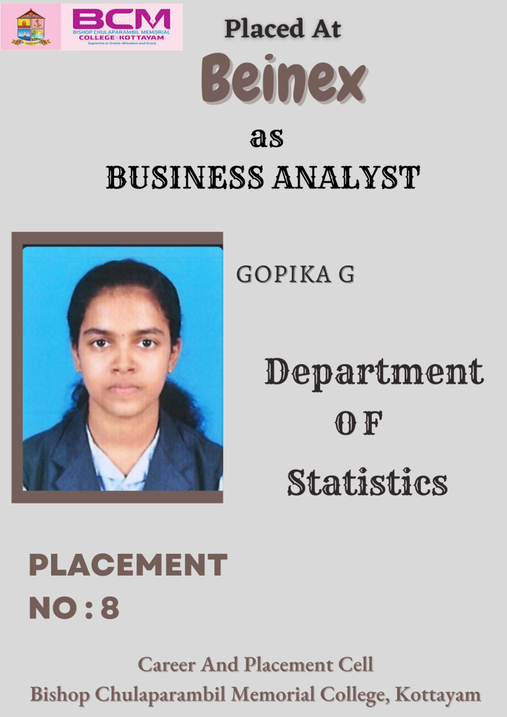 PLACEMENTS – B.C.M. College Kottayam